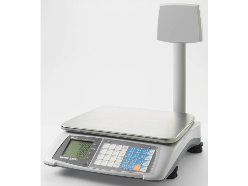 Geeichte Ladenwaage Mettler Toledo bRite Advanced Tower